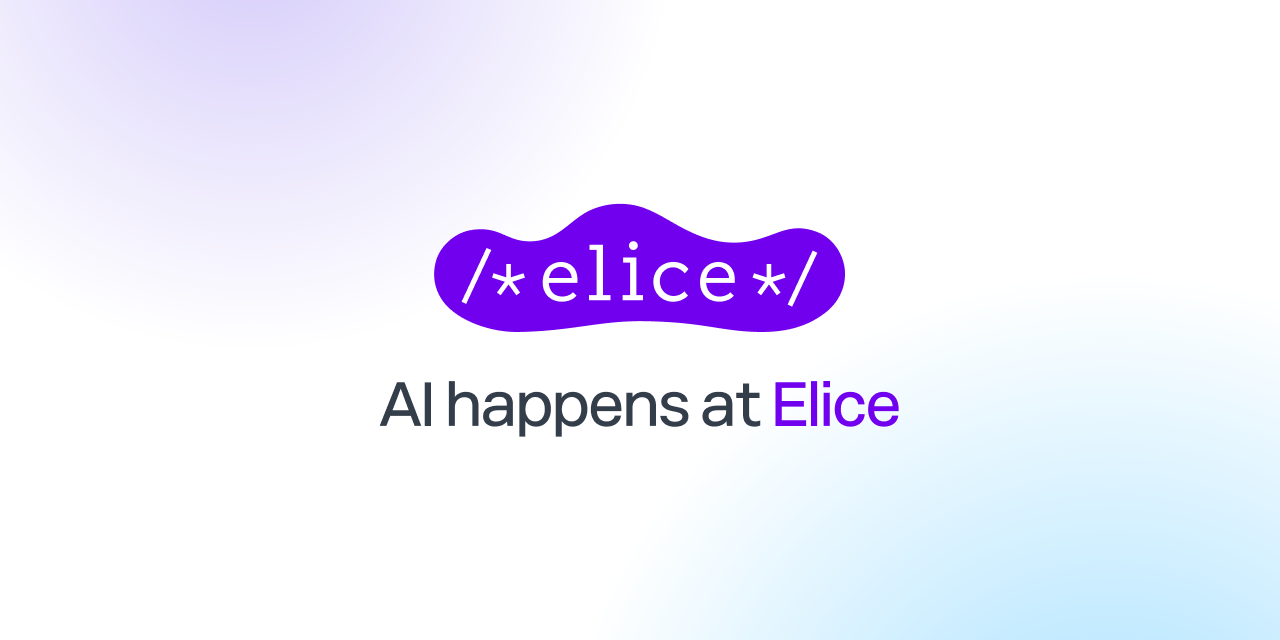 Elice | the Foundation of the Al Era